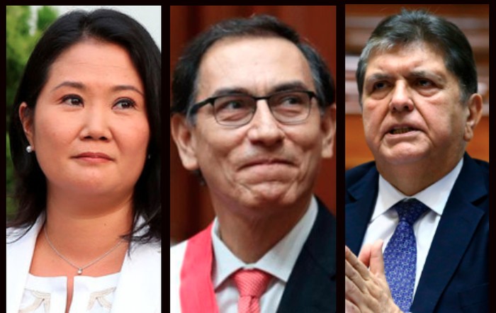 Post: Datum: Keiko Fujimori, Martín Vizcarra y Alan García son los más ...